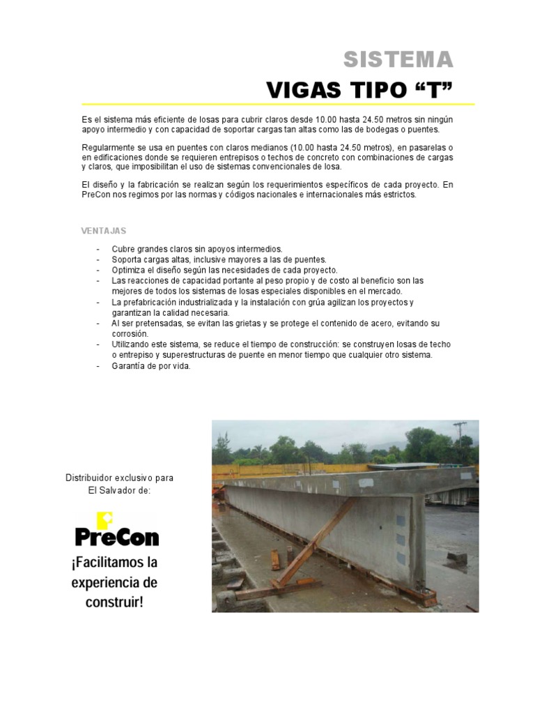 Diseño Vigas Postensadas | PDF | Puente | Acero