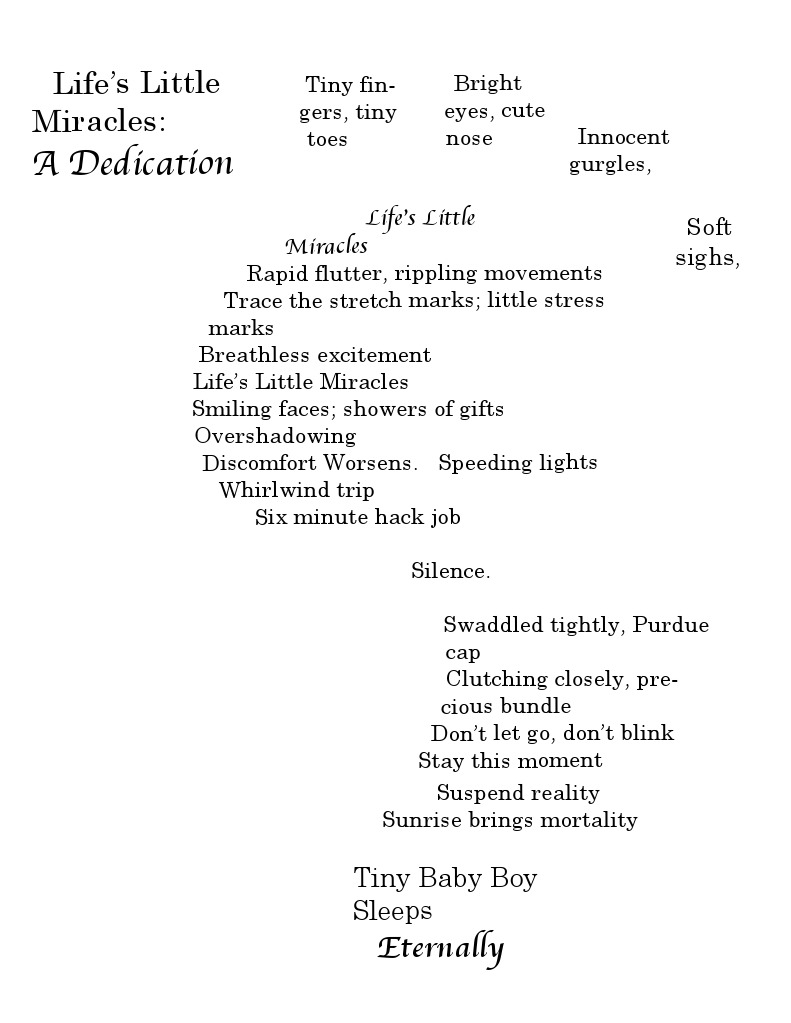 Life's Little Miracles: A Poetic Tribute | PDF