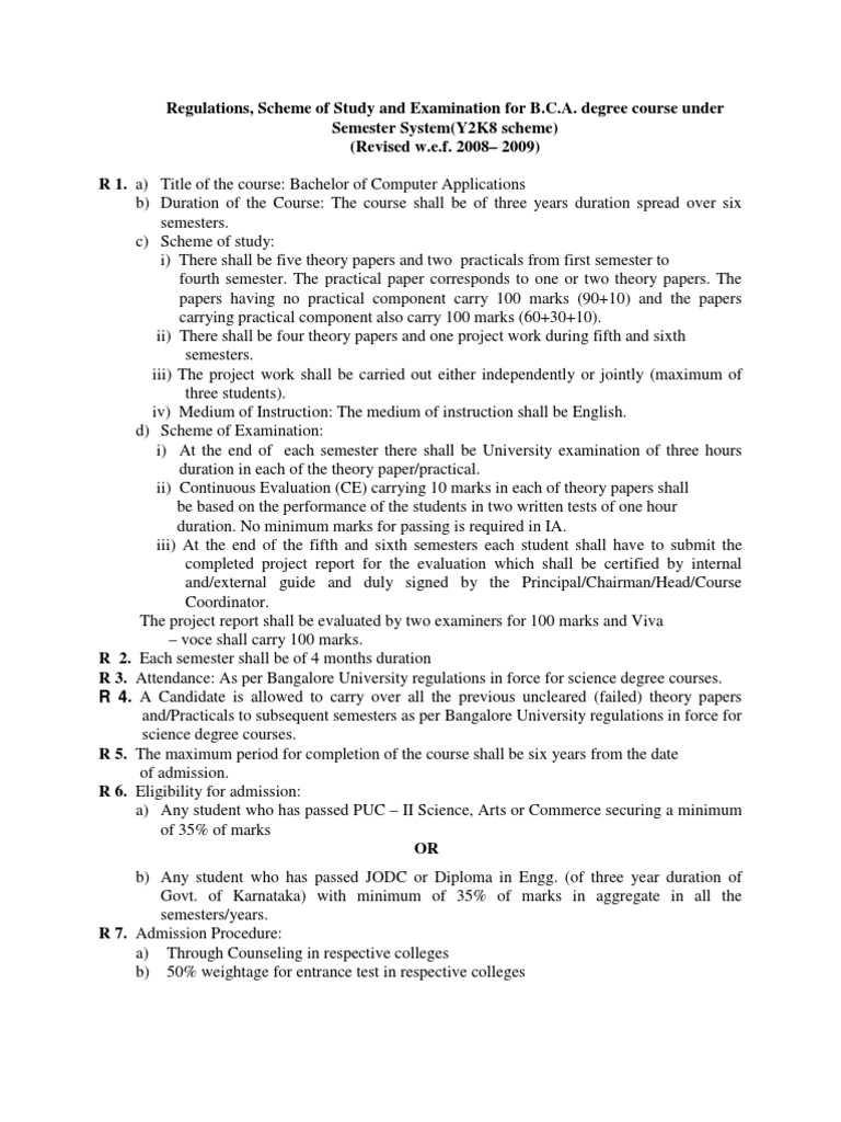 BCA Syllabus | PDF | Relational Model | P–N Junction