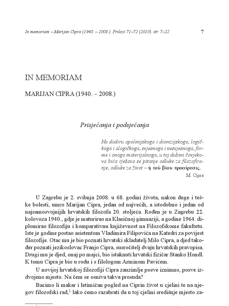 Cipra | PDF