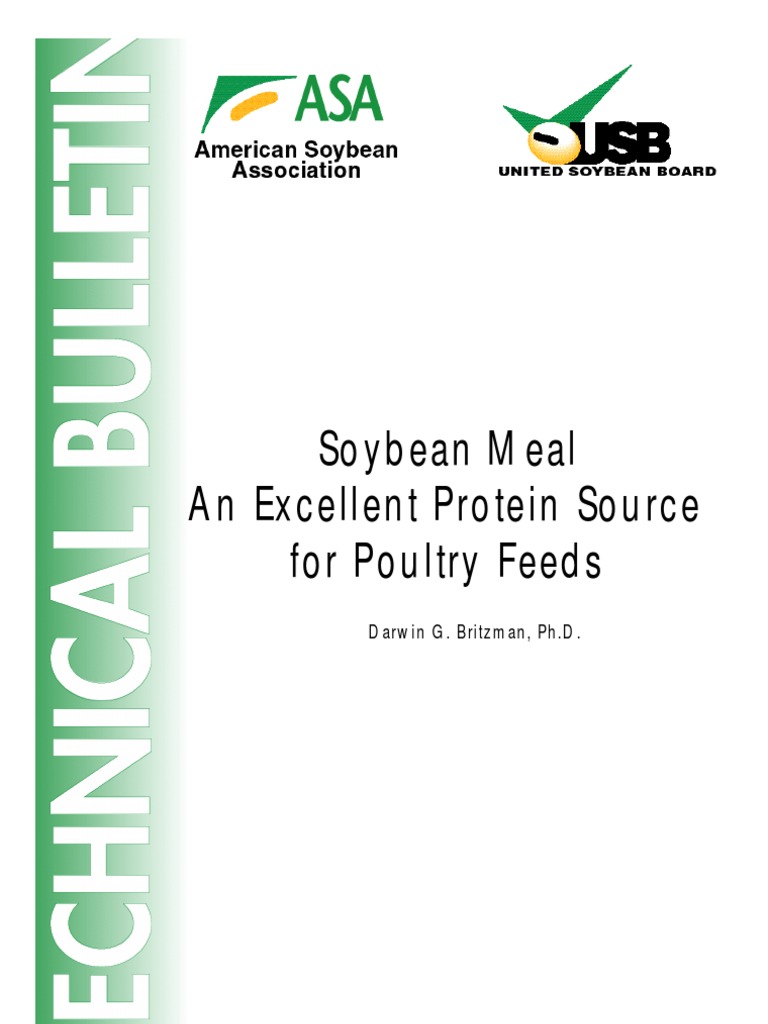 Soybean Meal: Top Protein for Poultry | PDF | Soybean | Lysine
