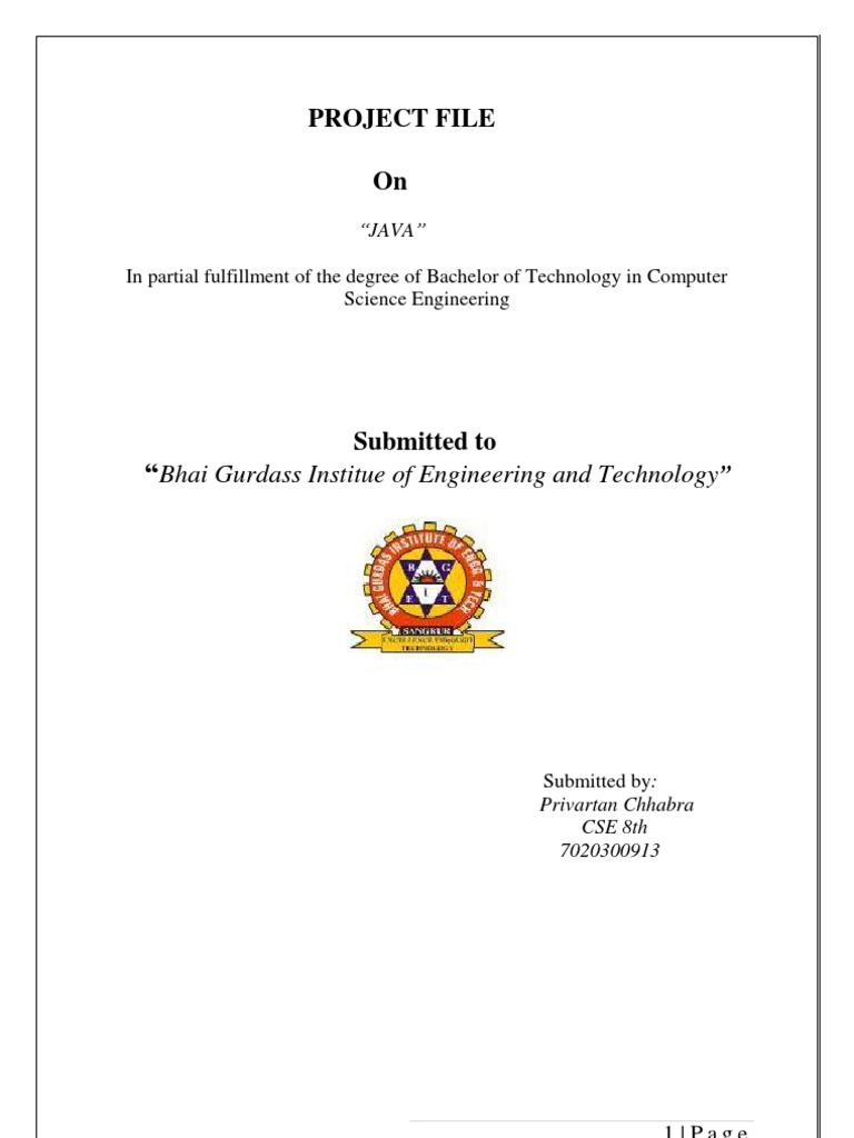 Six Week Industrial Training Report | PDF | Input/Output | Databases