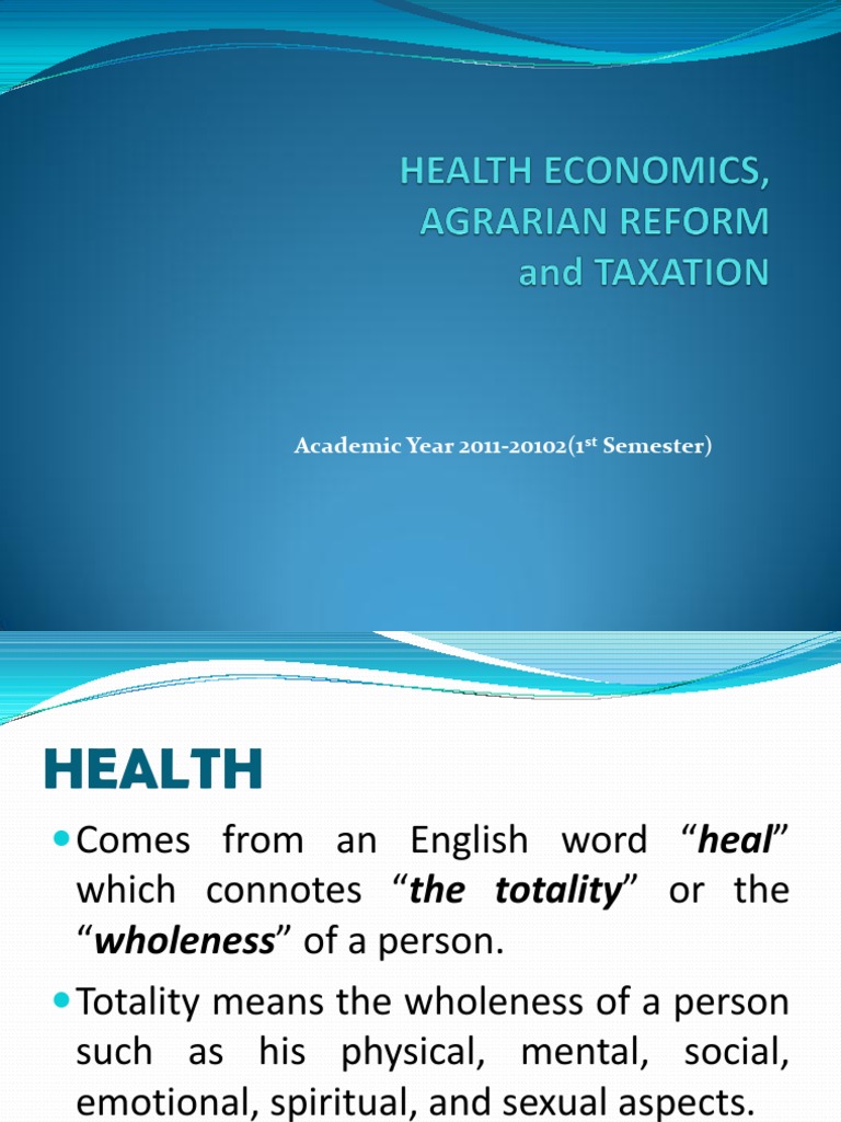 Health Economics | PDF | Supply (Economics) | Demand