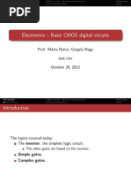 CMOS NOR2 and NAND2 Gate Design | PDF | Cmos | Mosfet