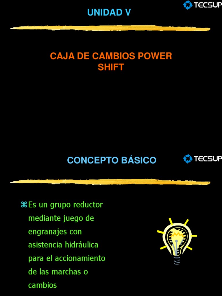 Sistema de Transmision POWER SHIFT | PDF