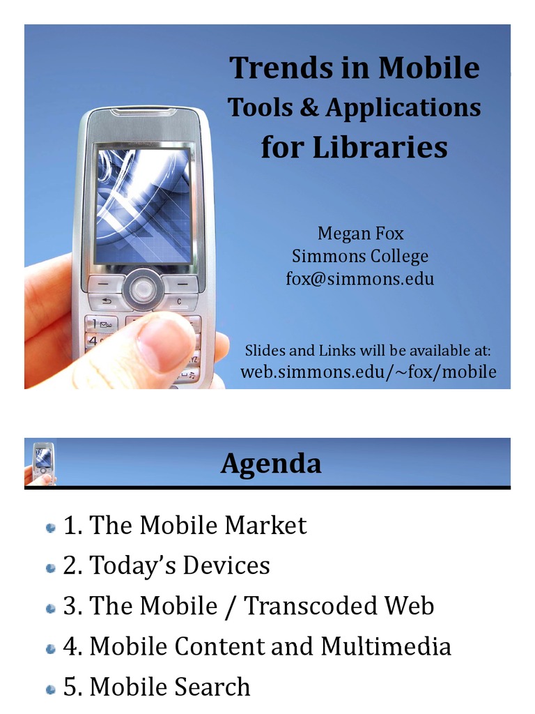 Mobile Devices | PDF | Mobile Web | I Phone