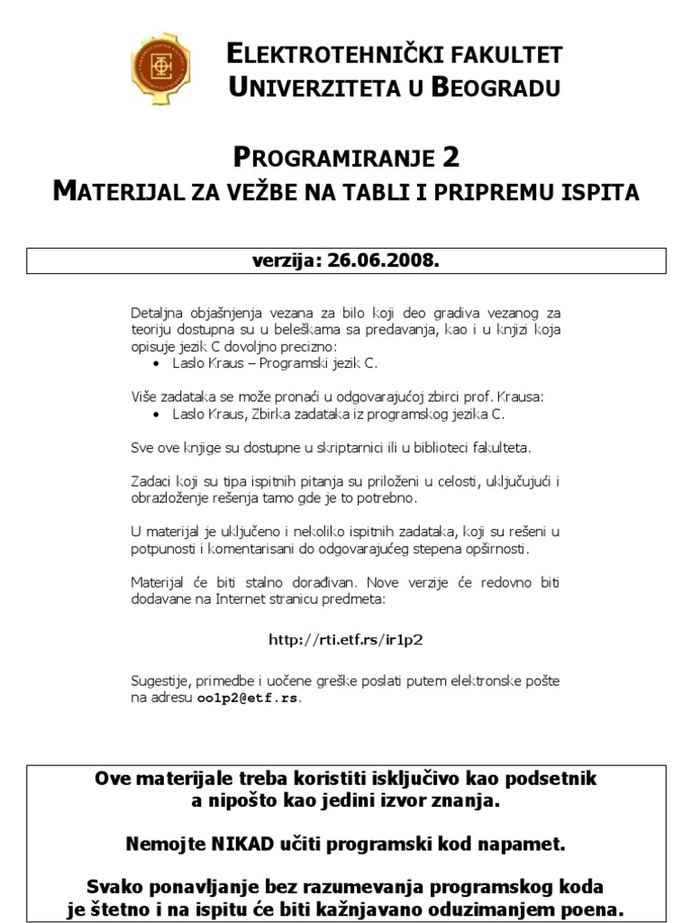 Programiranje | PDF