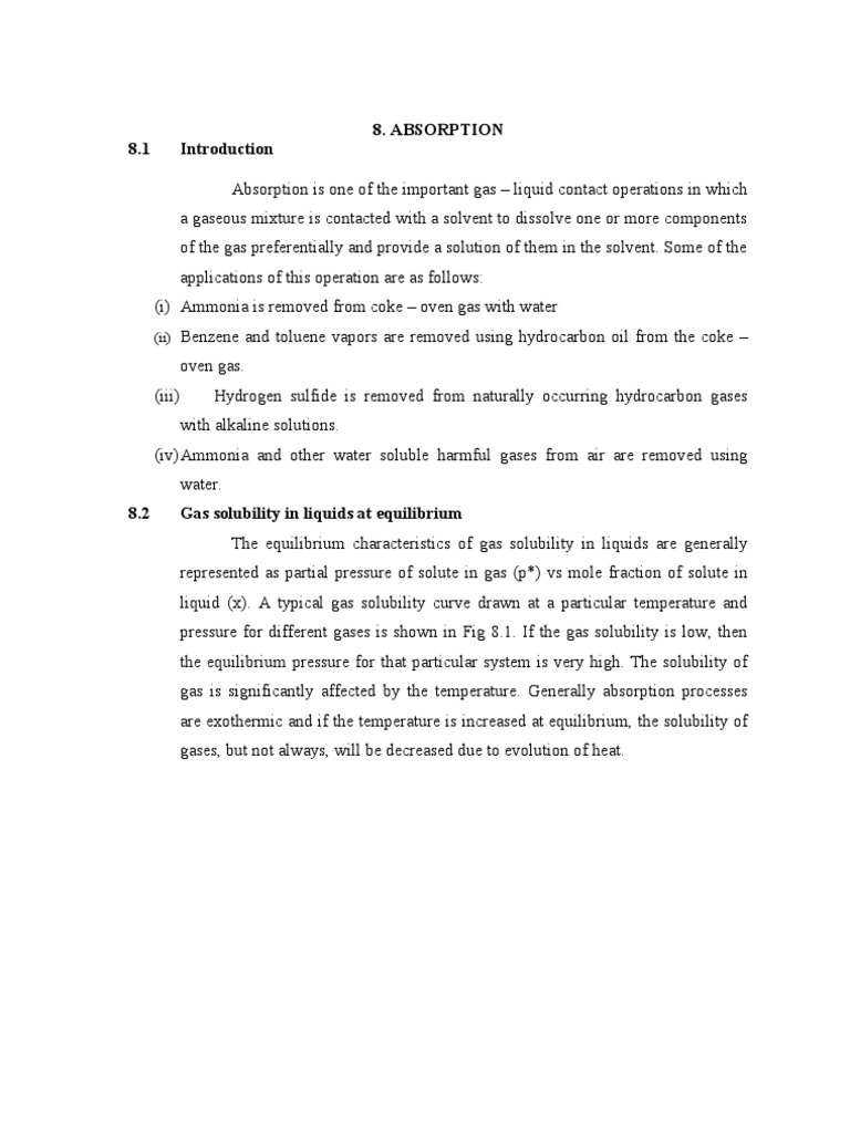 Mass Transfer Part | PDF | Solubility | Solution