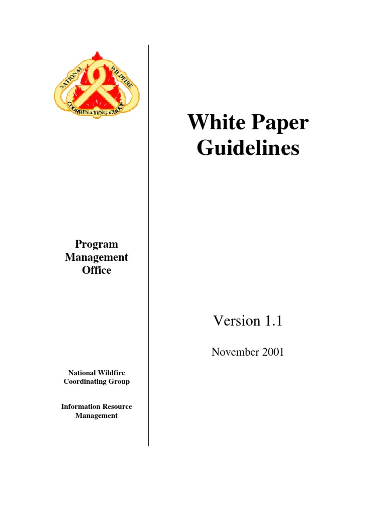 White Paper Guidelines PDF | PDF | Abstract (Summary) | Question