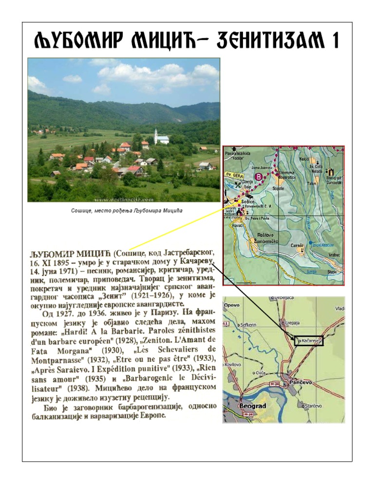 Zenitizam - LJubomir Micic Zenitizam1 | PDF