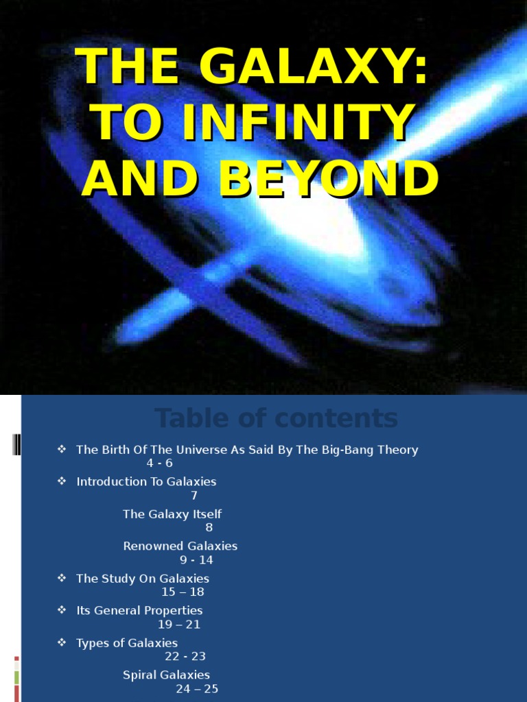 The Galaxy | PDF | Milky Way | Universe