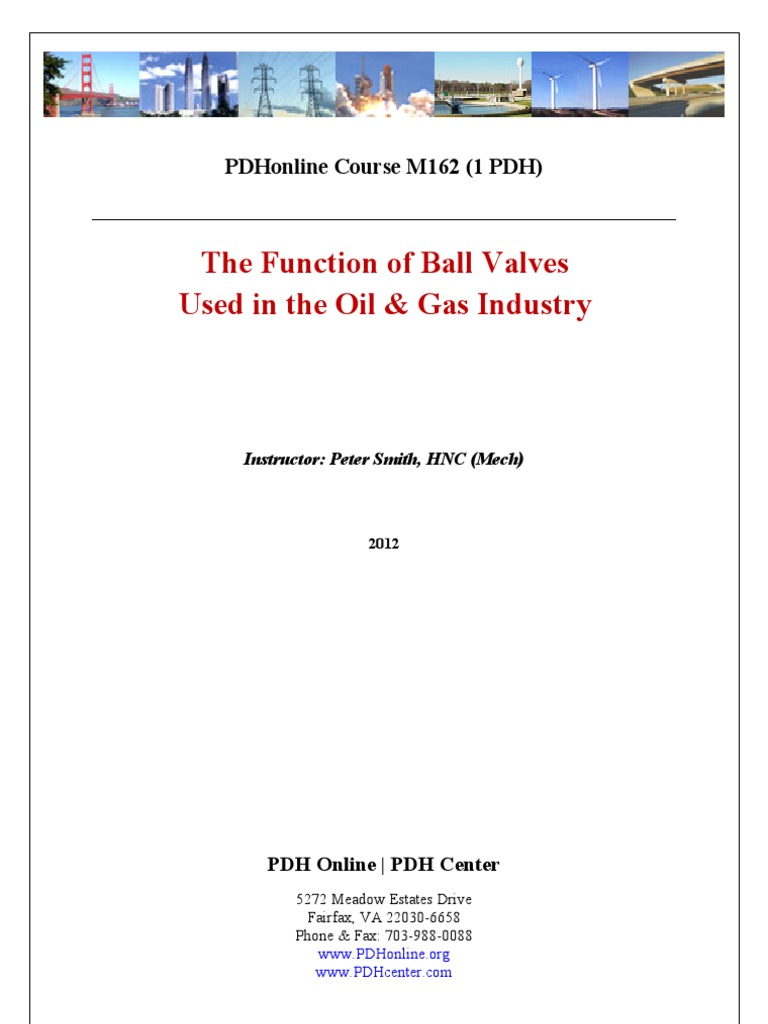 Ball Valve Handbook | PDF | Valve | Chemical Engineering