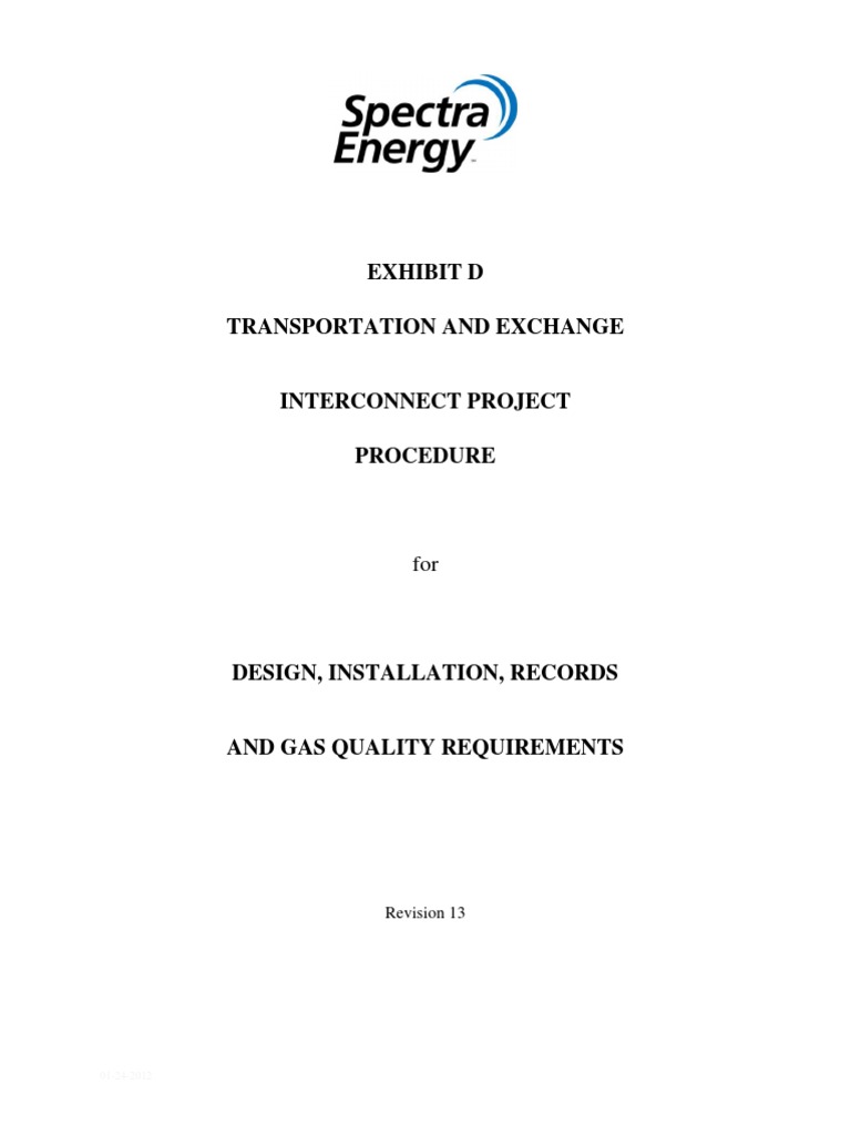 Interconnection Design Gas Pipelines | PDF | Pipe (Fluid Conveyance ...