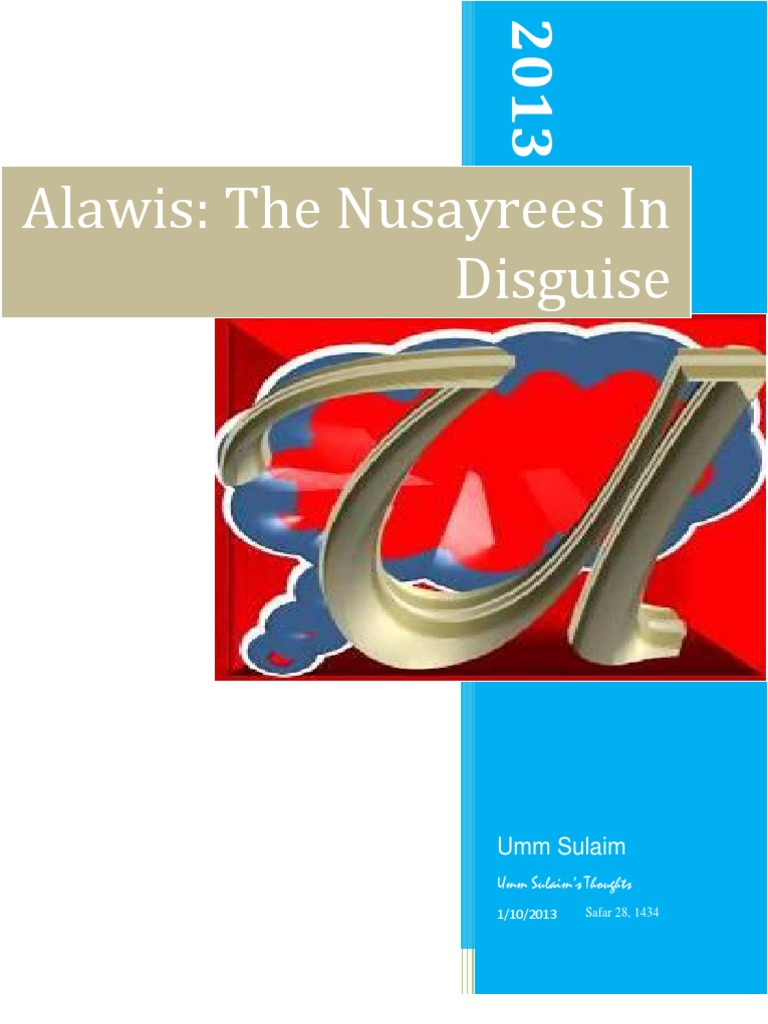 Nusayri Beliefs and Historical Context | PDF | Ali | Shia Islam