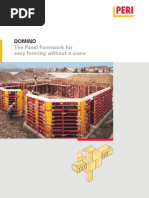 Peri Domino 300 PDF | PDF | Scaffolding | Engineering