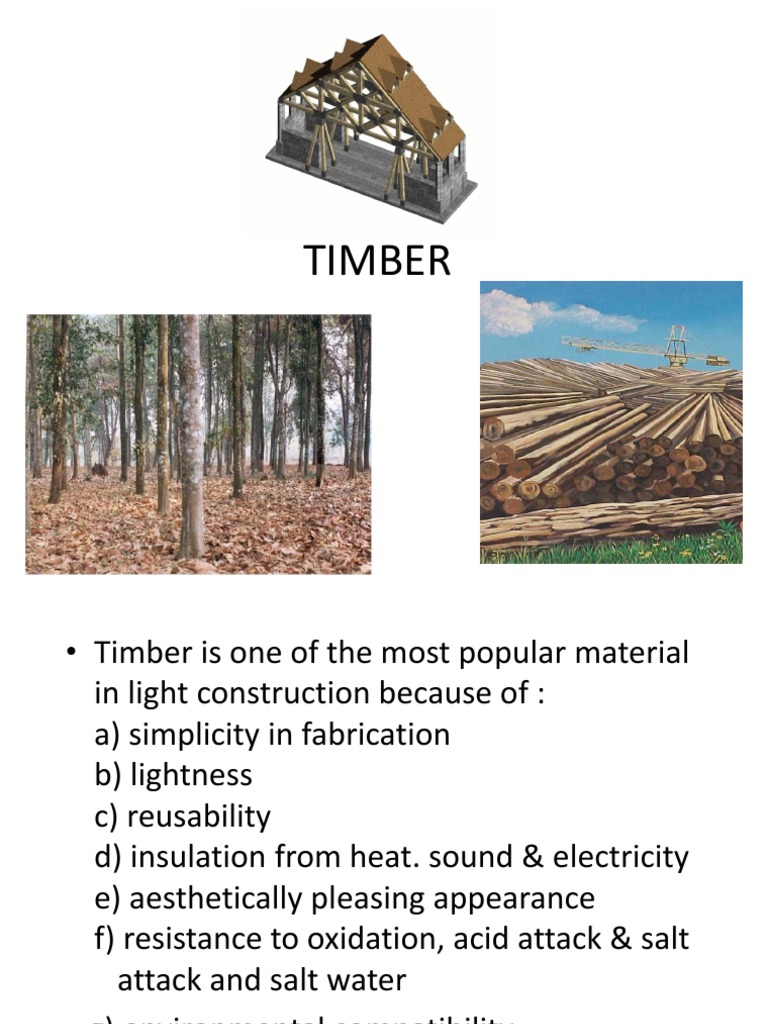 Timber | PDF | Wood | Lumber