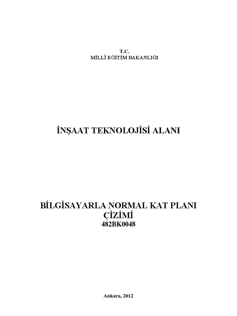 Bilgisayarla Normal Kat Planı | PDF