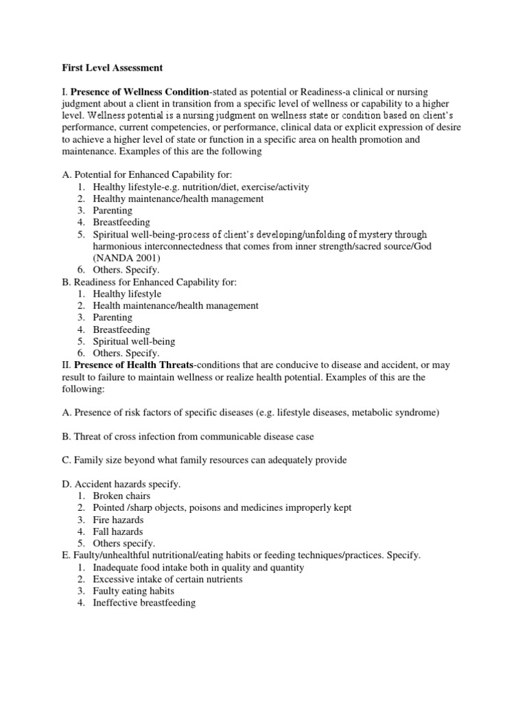 Typology of Nursing Problems in Family Nursing Practice | PDF | Health ...