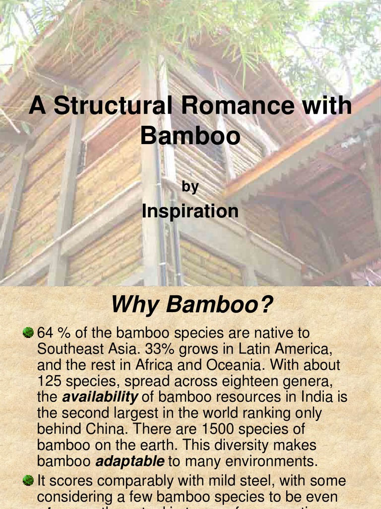 Bamboo PDF | PDF | Bamboo | Wall