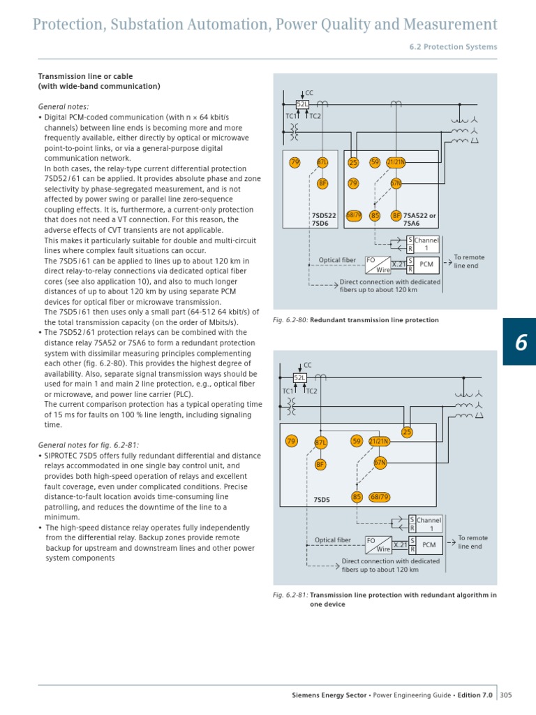 Siemens Power Engineering Guide 7E 305 | PDF | Relay | Electric Power ...