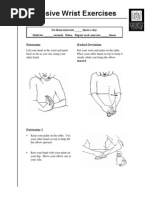 Throwers Ten Exercise Program | PDF | Anatomical Terms Of Motion | Elbow