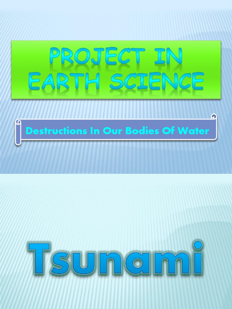 Impact of Tsunamis and Pollution on Oceans | PDF | Tsunami | Oil Spill