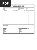 Checklist For Unserviceable Vehicle | PDF