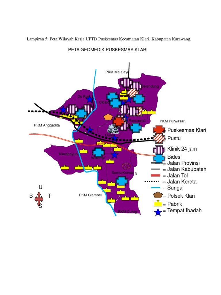 Lampiran 5 - Peta Wilayah Kerja | PDF