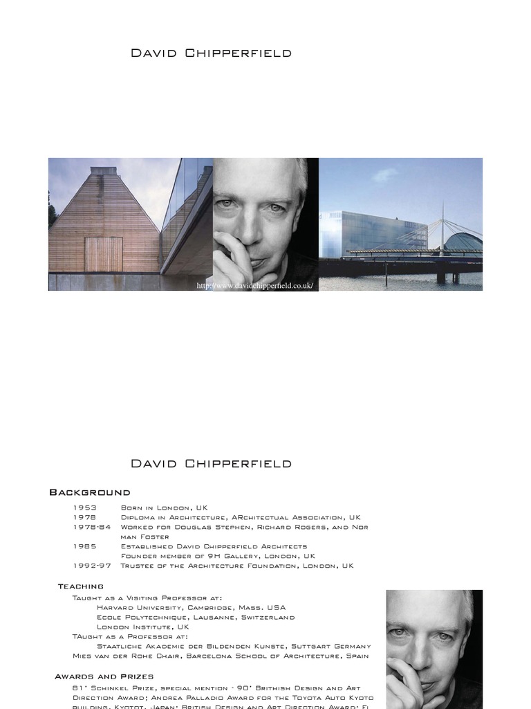 David Chipperfield | PDF | Science | Philosophical Science
