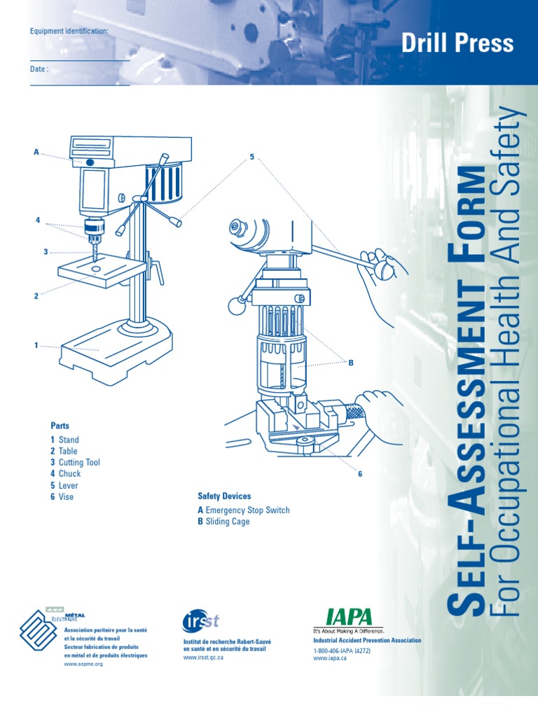 risk assessment | Drill | Machining