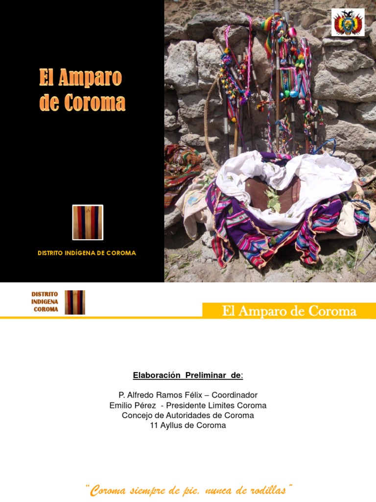 Presentacion Coroma 2011 | PDF | Imperio Inca | América del Sur