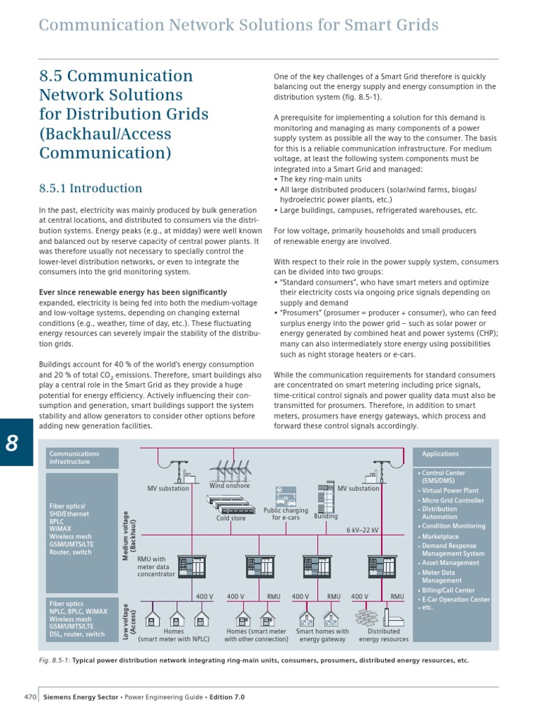 Siemens Power Engineering Guide 7E 470 | PDF | Electrical Grid | Smart Grid