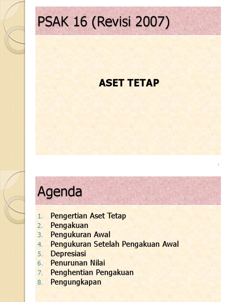 Psak 16 | PDF
