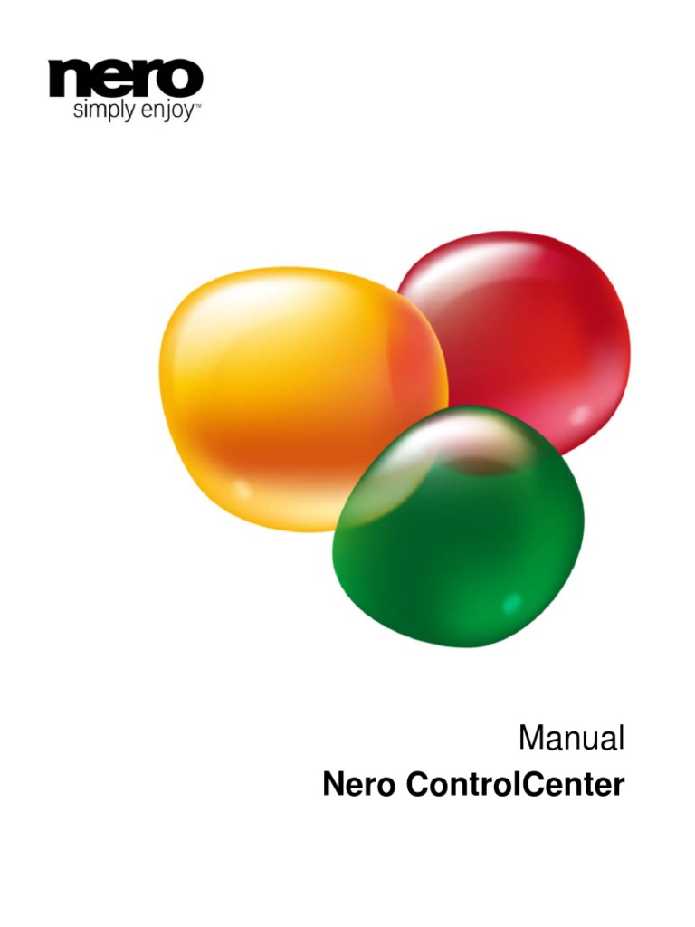 Nero Control Center | PDF | Advanced Micro Devices | Proxy Server