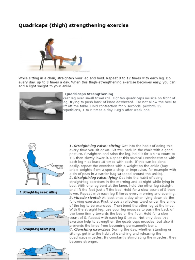 Quadriceps Strengthening | PDF | Knee | Dance Science