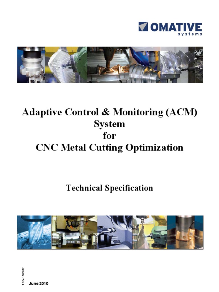 ACM System Optimizes CNC Metal Cutting | PDF | Numerical Control ...