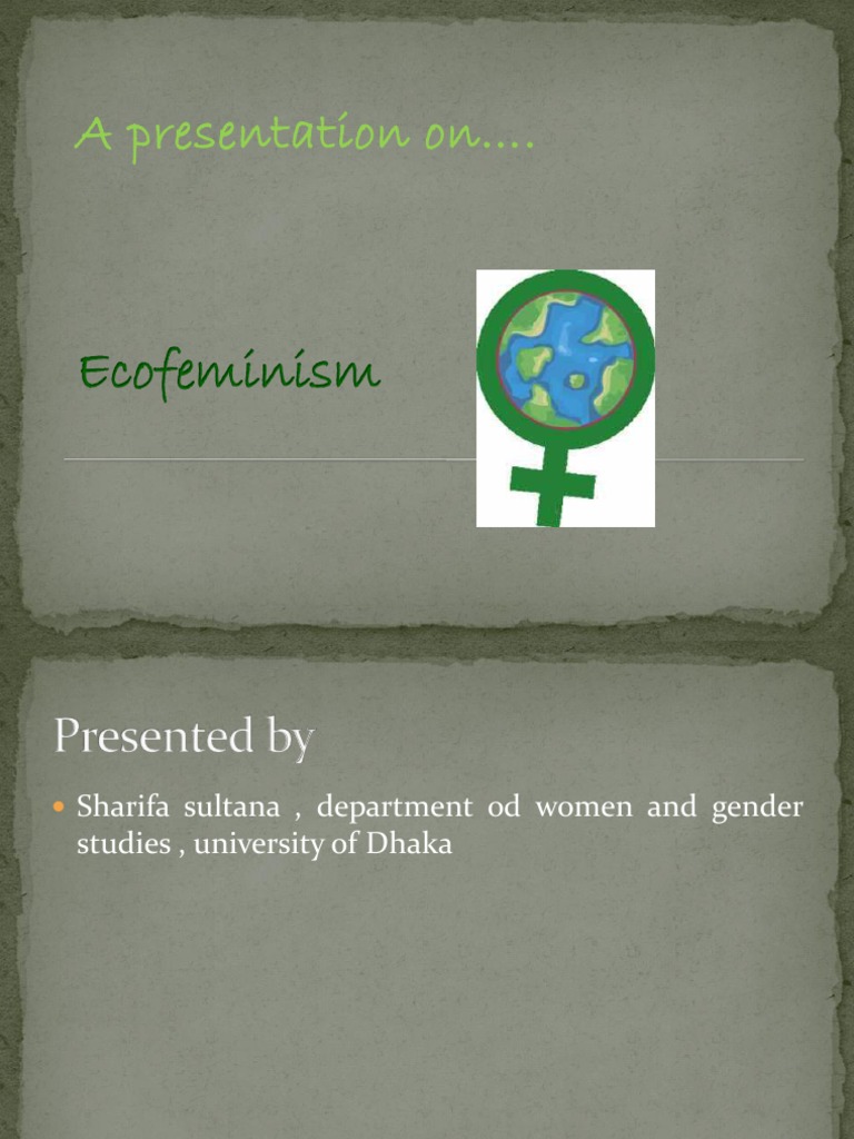 Ecofeminsim | PDF | Ecofeminism | Feminism