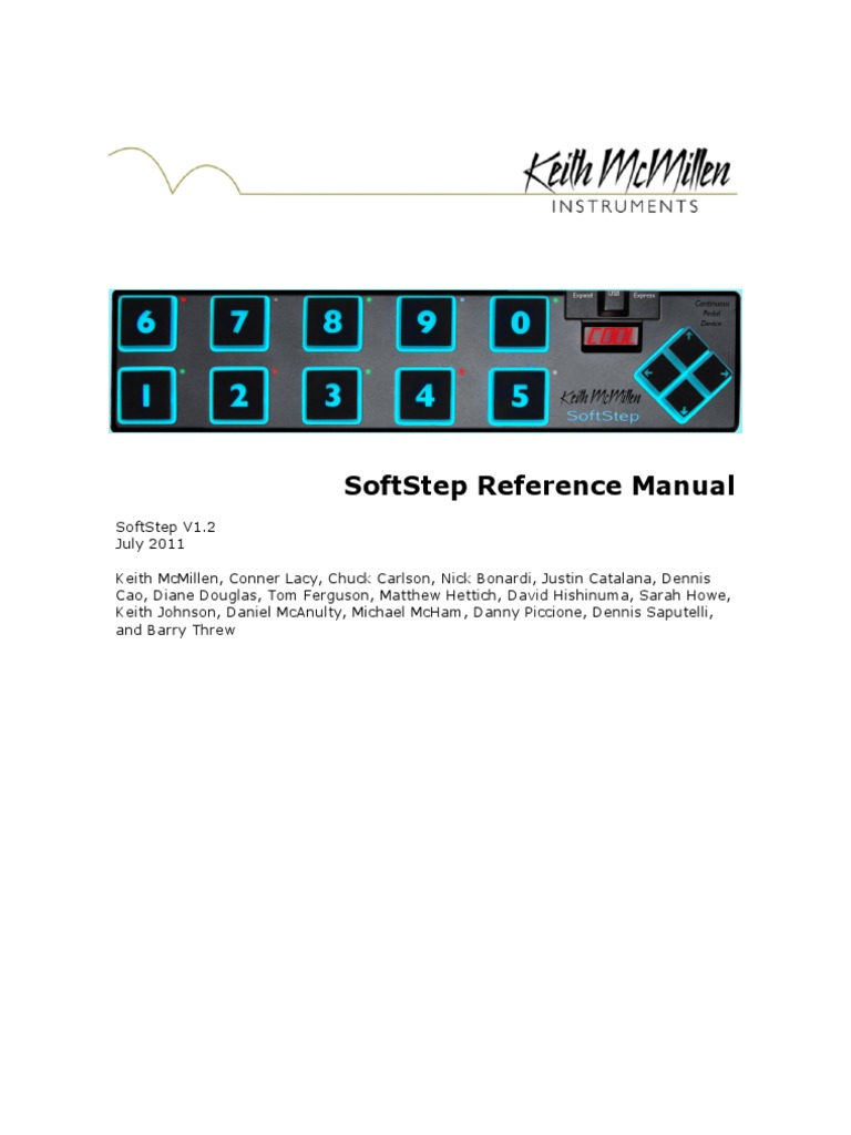 KMI SoftStep Manual | PDF | Usb | Device Driver