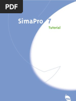 Sima Pro 8 Tutorial | PDF | Life Cycle Assessment