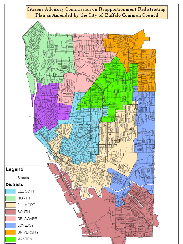 Buffalo Common Council District Map | PDF