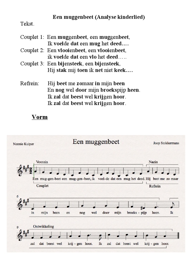 Een Muggenbeet | PDF