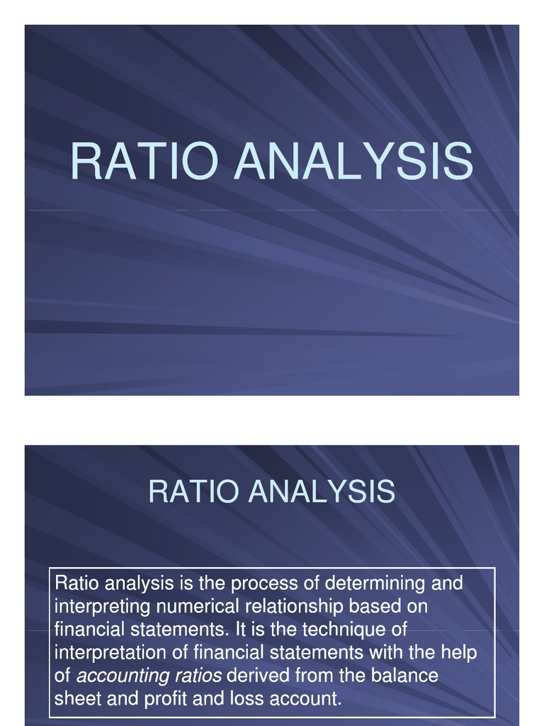 Ratio Analysis | PDF | Dividend | Equity (Finance)