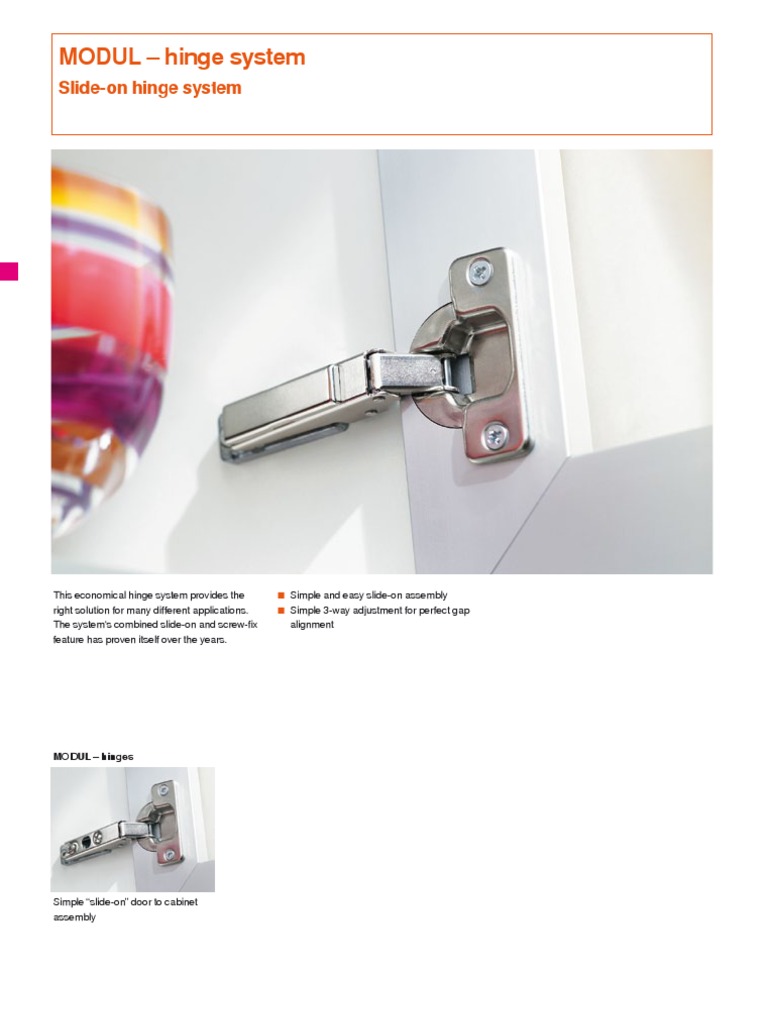 Blum Modul | PDF | Door | Cabinetry