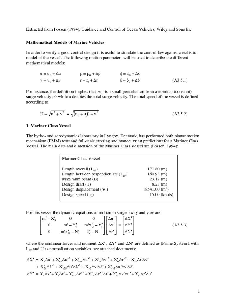 Model 01 | PDF | Physics | Mechanics