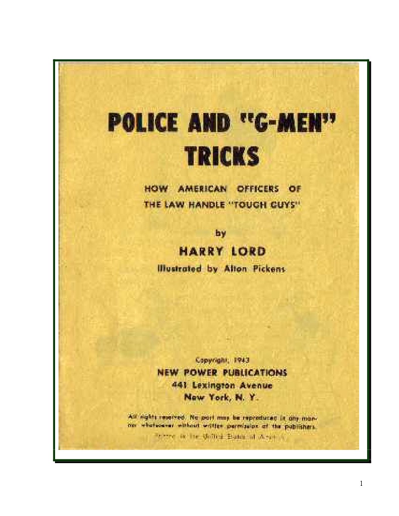 Police and G-Man Tricks - Lord | PDF