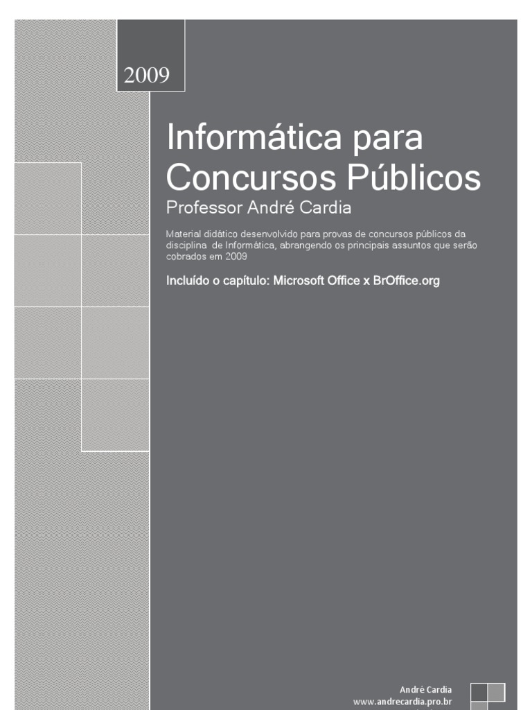 Apostila de Informática | PDF | Mordeu | Byte