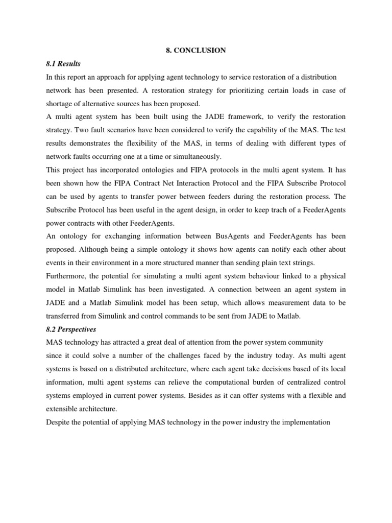 Conclusion | PDF | Distributed Generation | Electrical Engineering