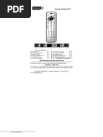 URC22B Universal Remote Control (Instruction Booklet) | PDF | Foreign ...