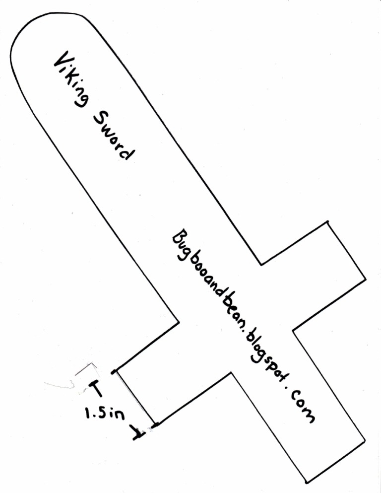 Viking Sword Template | PDF