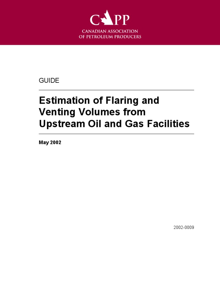 Estimating Flaring and Venting Volumes | PDF | Natural Gas | Petroleum